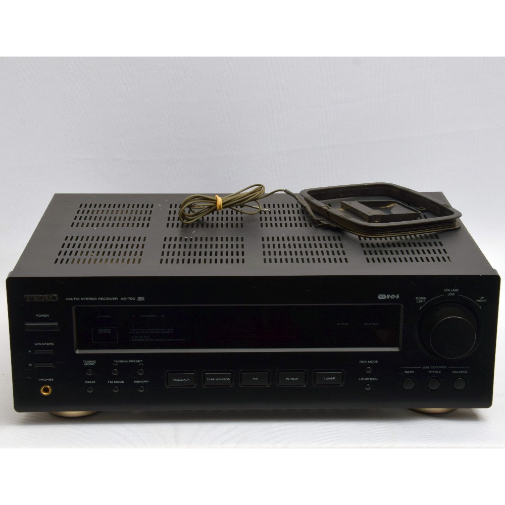 Pre-owned TEAC AG-790 Stereo AM/FM Tuner Amplifier Receiver 2x 100W ...